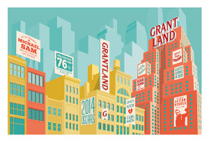 Grantland Quarterly 11 - Remko Heemskerk | Illustrator | Digital Artist